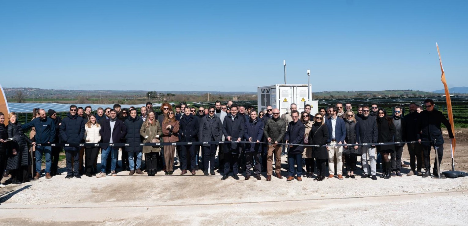 BNZ expands in Italy by inaugurating three photovoltaic plants ...